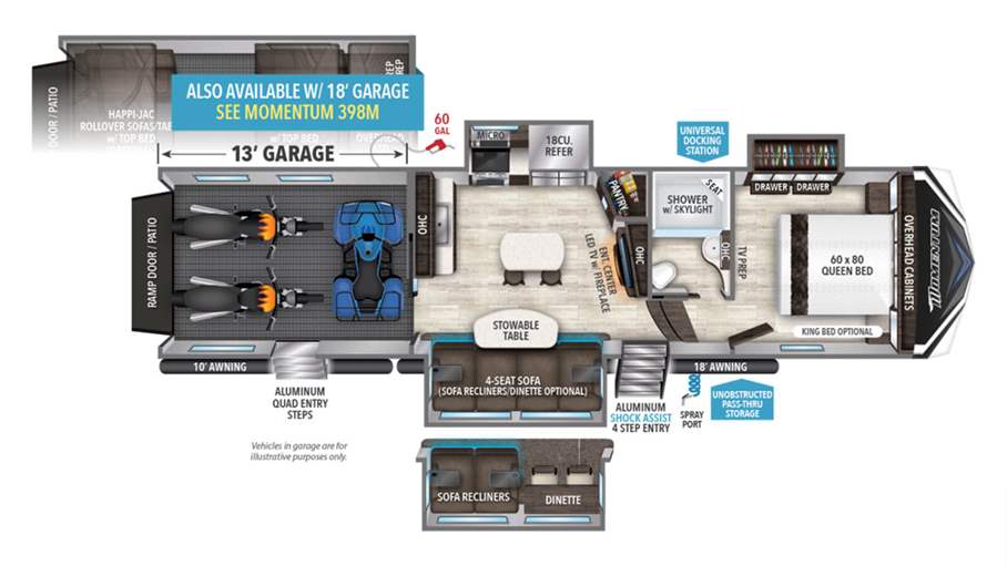 2019 Grand Design Momentum 349M for sale in Tucson, AZ | Lazydays