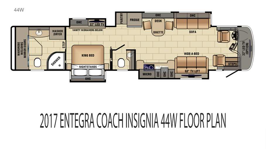 2017 Entegra Coach Insignia 44W for sale in Tampa, FL | Lazydays