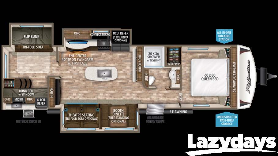 2018 Grand Design Reflection 312BHTS for sale in Tampa, FL | Lazydays