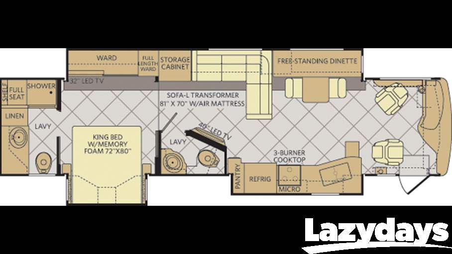 2015 Fleetwood RV Expedition 38K for sale in Tampa, FL | Lazydays