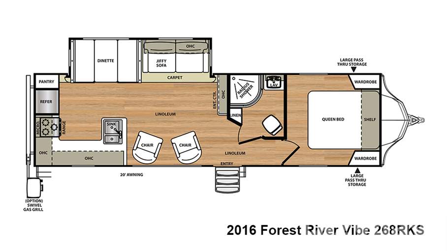 2016 Forest River Vibe 268RKS for sale in Tampa, FL | Lazydays
